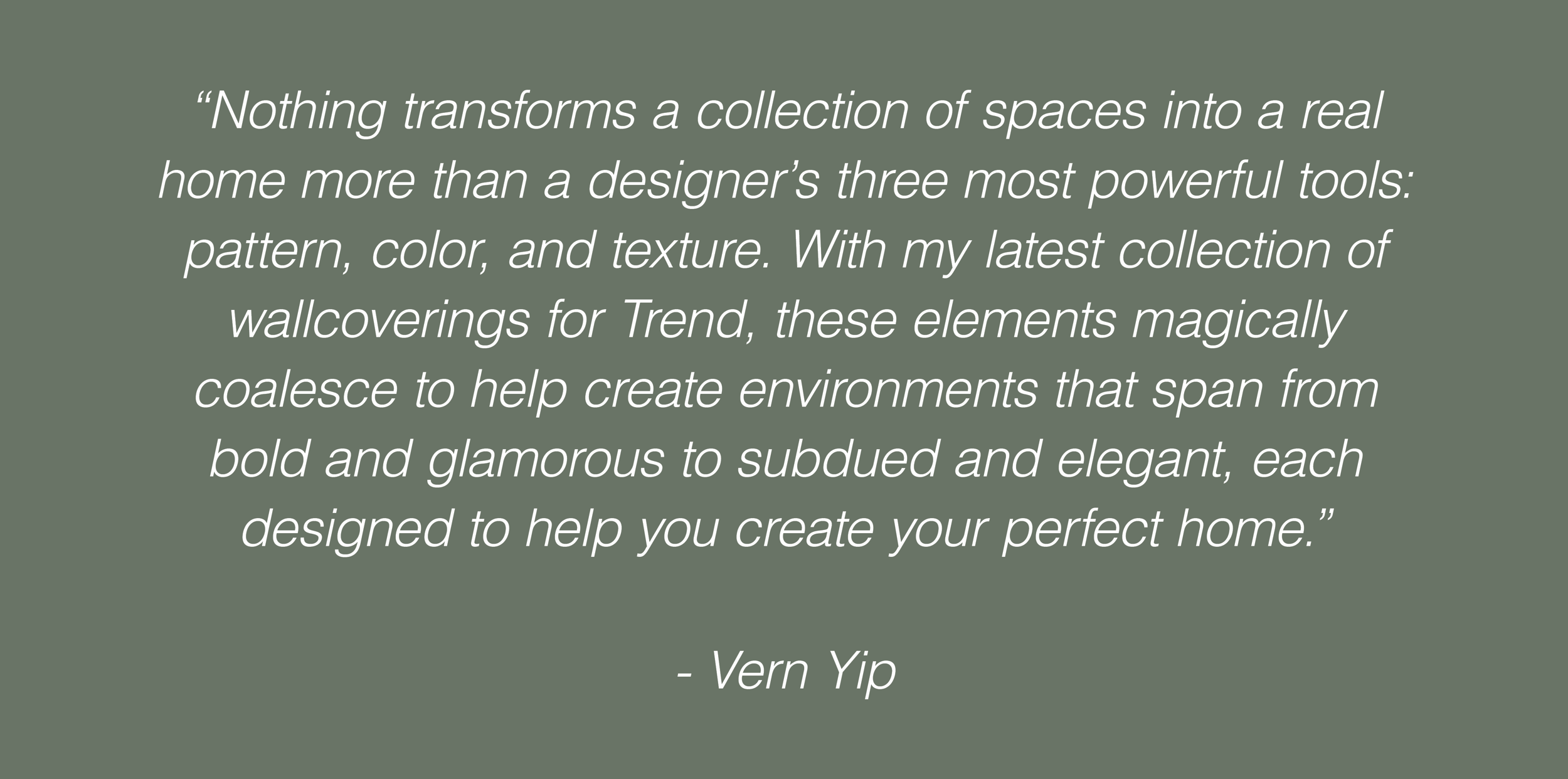 Trend Vern Yip Wallcoverings Vol. II